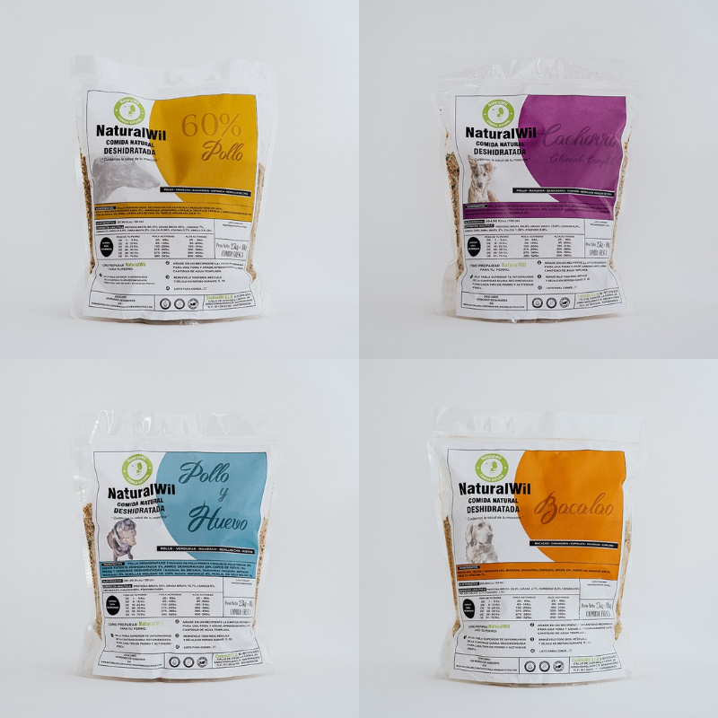 Comida deshidratada gran consumo – NaturalWil